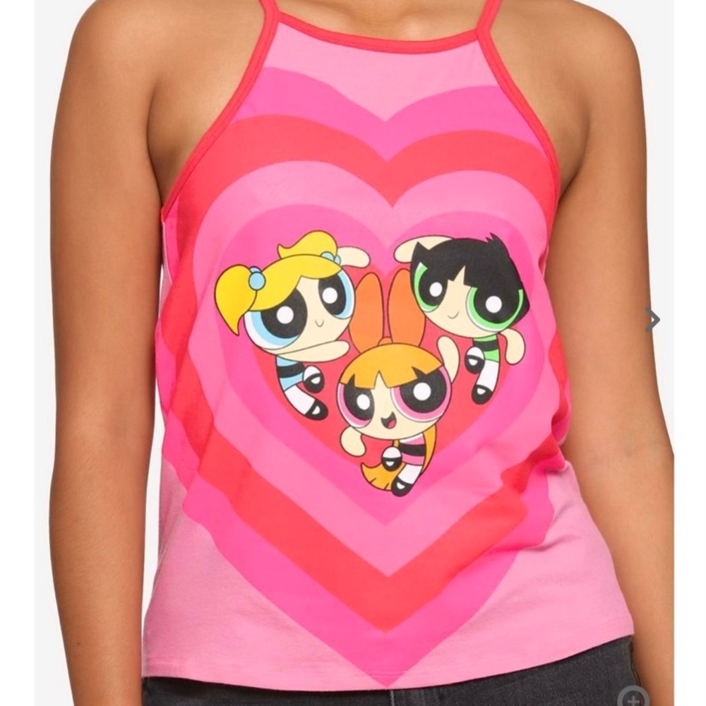 Nwt - Hot Topic The Powerpuff Girls Heart Trio Girls … - Gem